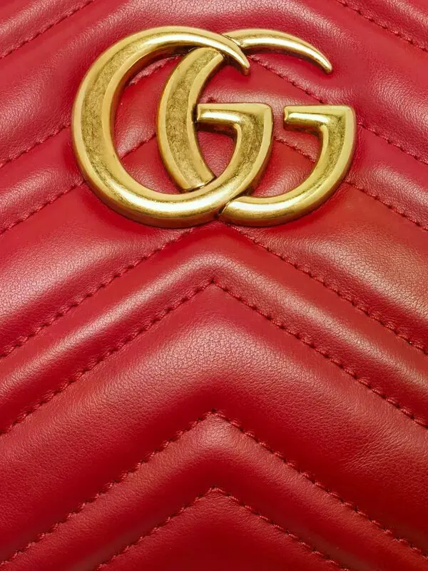 Gucci Small Gg Marmont Matelassé Camera Bag