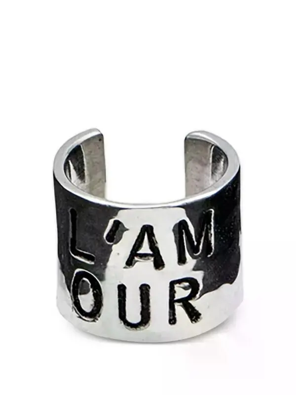 THORAVAL Engraved Ear Cuff - Silver