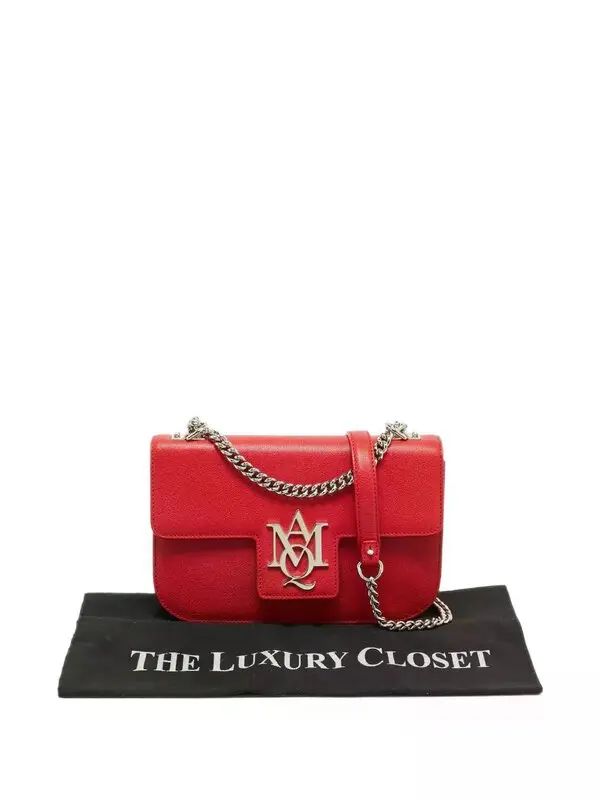 Alexander McQueen Insignia Flap Shoulder Bag