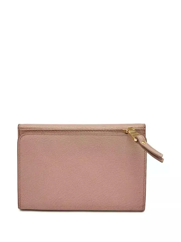 Miu Miu Logo-plaque Trifold Wallet