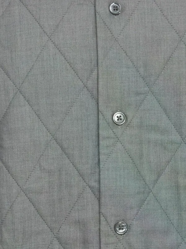 Hermès Quilted-diamond Shirt