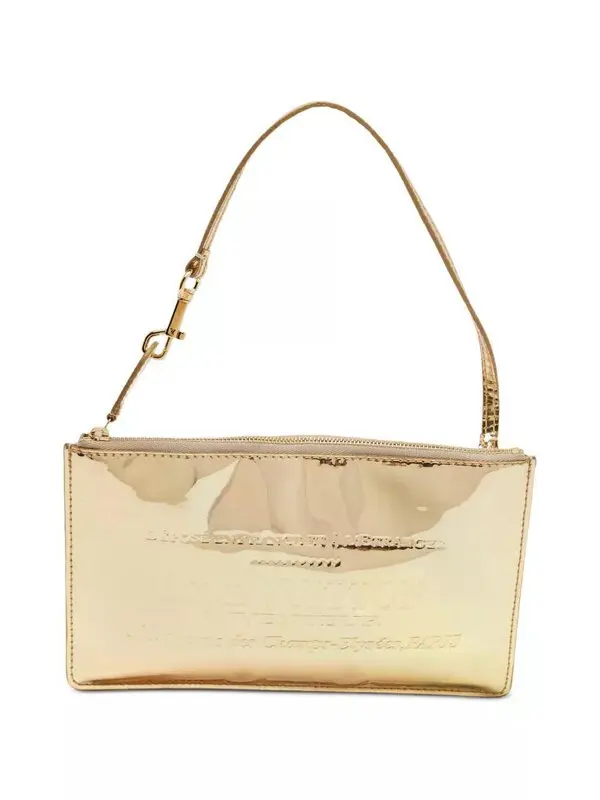 LOUIS VUITTON Patent Leather Pochette Plat Clutch Bag