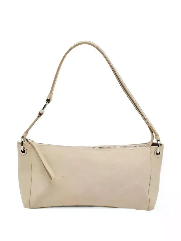 FERRAGAMO Zip-fastening Shoulder Bag - Neutrals