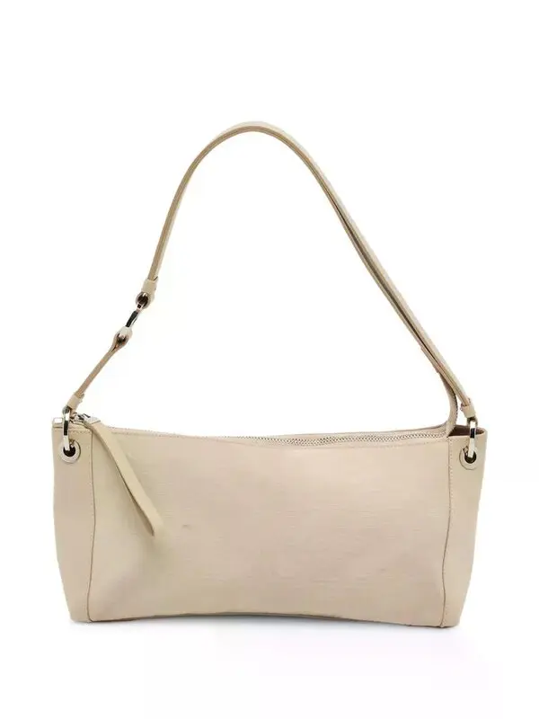 FERRAGAMO Zip-fastening Shoulder Bag - Neutrals