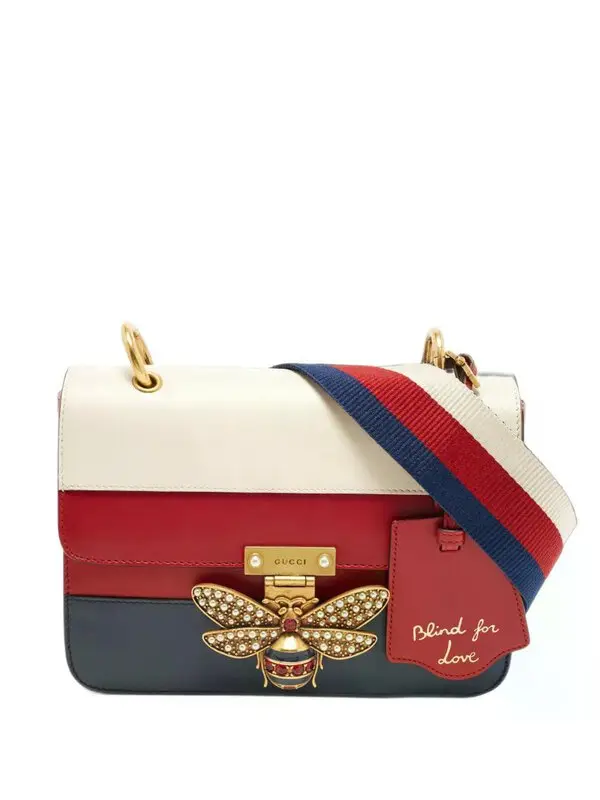 Gucci Queen Margaret Bee-plaque Shoulder Bag