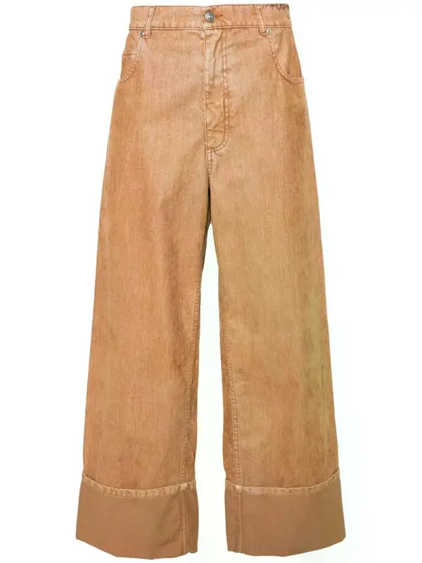 Marni High-waist Wide-leg Trousers