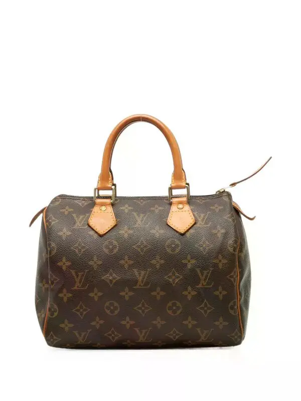 LOUIS VUITTON 2001 Monogram Speedy 25 Boston Bag