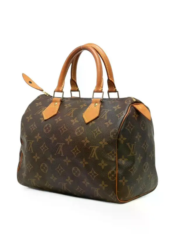LOUIS VUITTON 2001 Monogram Speedy 25 Boston Bag