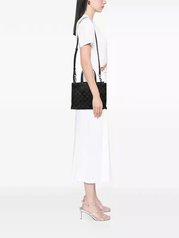 Gucci 2016-2026 Medium Gg Denim Ophidia Tote Satchel