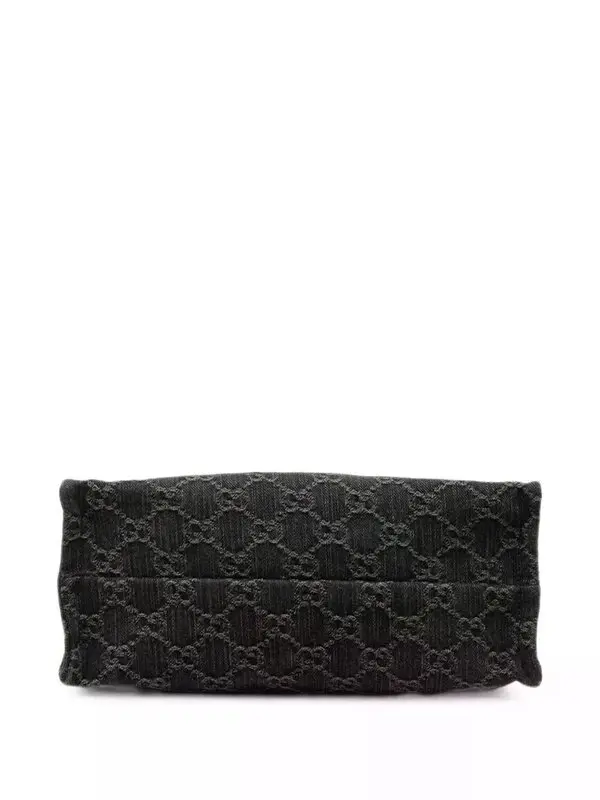 Gucci 2016-2026 Medium Gg Denim Ophidia Tote Satchel