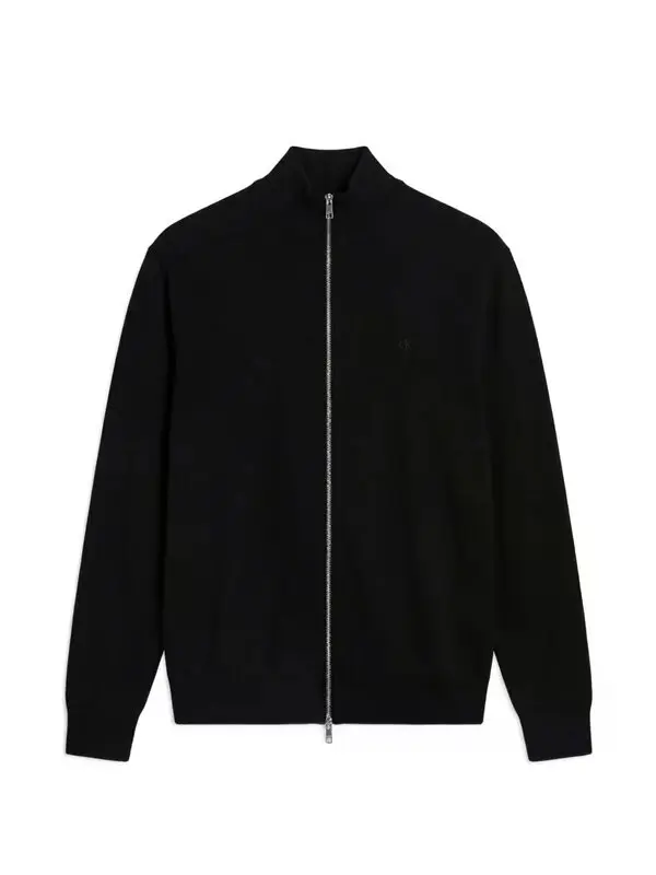 Calvin Klein Zip-up High-neck Cardigan