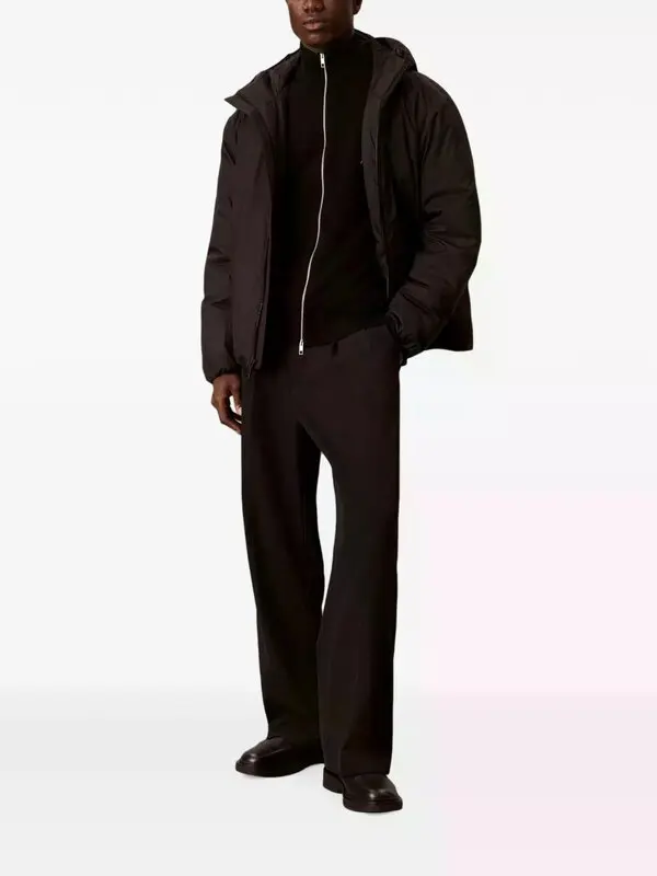 Calvin Klein Zip-up High-neck Cardigan