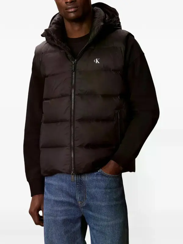 Calvin Klein Quilted Hooded Gilet