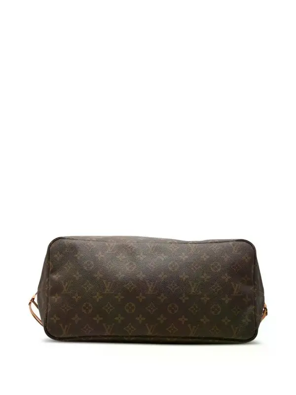 LOUIS VUITTON Monogram Neverfull Gm Tote Bag - Brown