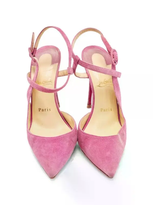 CHRISTIAN LOUBOUTIN Jenlove Ankle-strap Pumps