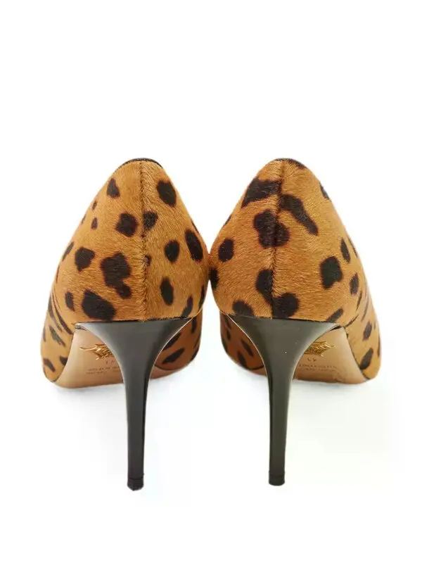 CHARLOTTE OLYMPIA Kitty Hyena-print Heeled Pumps