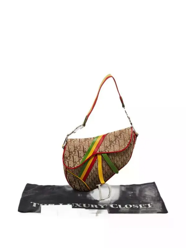 Dior 2004 Rasta Trotter Shoulder Bag