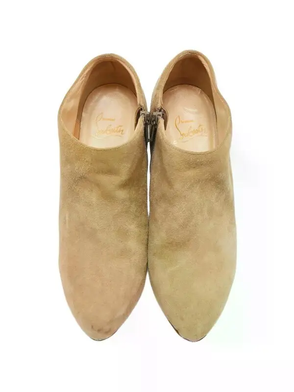 CHRISTIAN LOUBOUTIN Suede Ankle Boots