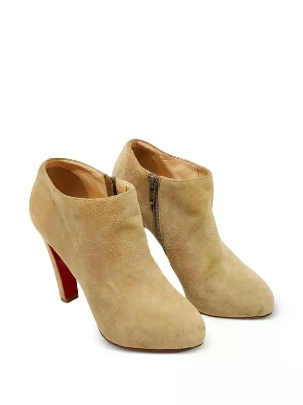 CHRISTIAN LOUBOUTIN Suede Ankle Boots