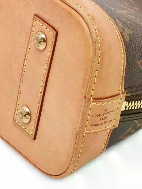 LOUIS VUITTON Bb Alma Monogram Canvas Tote Bag