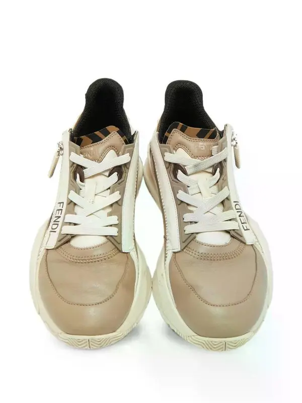 Fendi Flow Zucca Canvas Sneakers