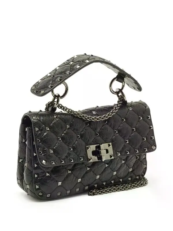 Valentino Garavani Small Rockstud Spike Quilted Handbag