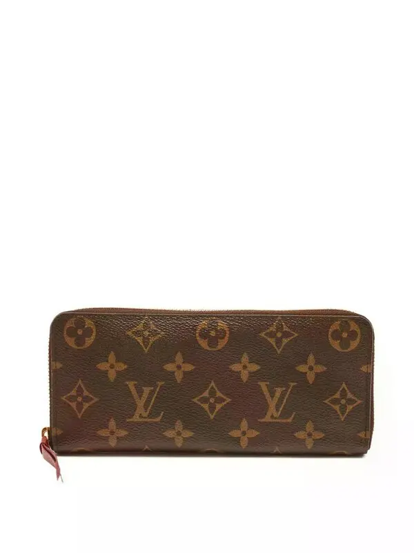 LOUIS VUITTON Clemence Monogram Wallet - Brown
