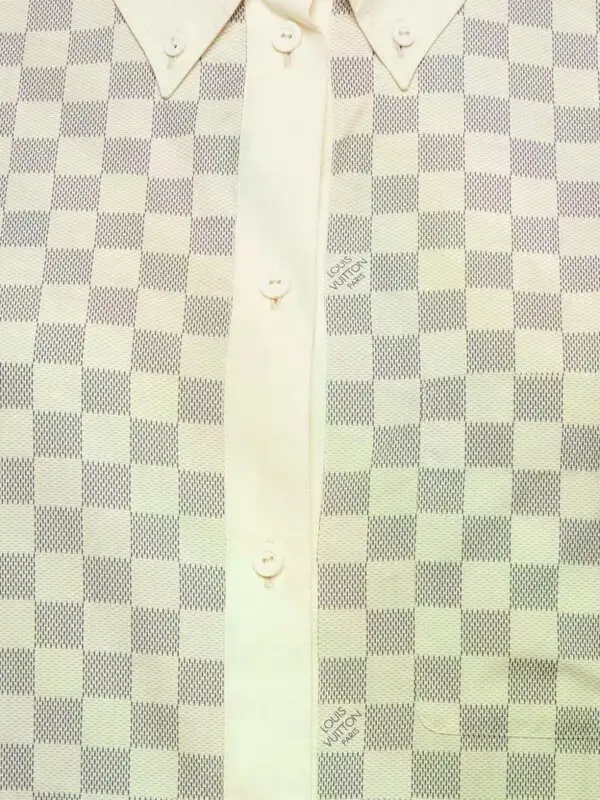 LOUIS VUITTON Damier Azur Check Shirt