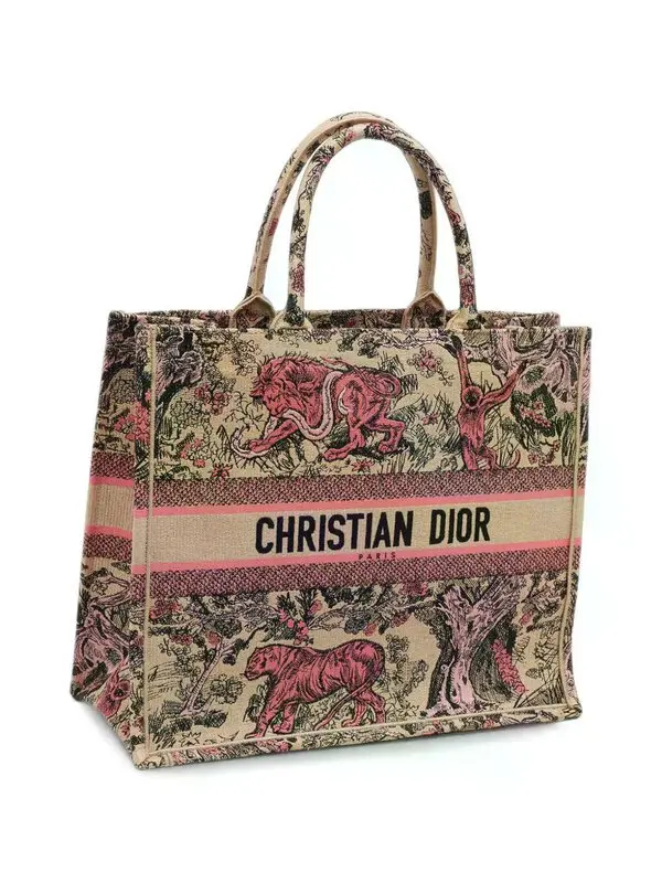 Dior Large Toile De Jouy Tote Bag