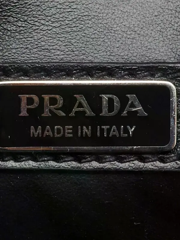 Prada Logo-embossed Shoulder Bag