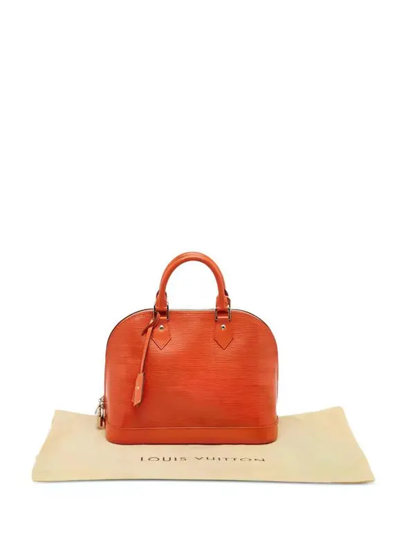 LOUIS VUITTON Epi Leather Alma Pm Handbag - Orange
