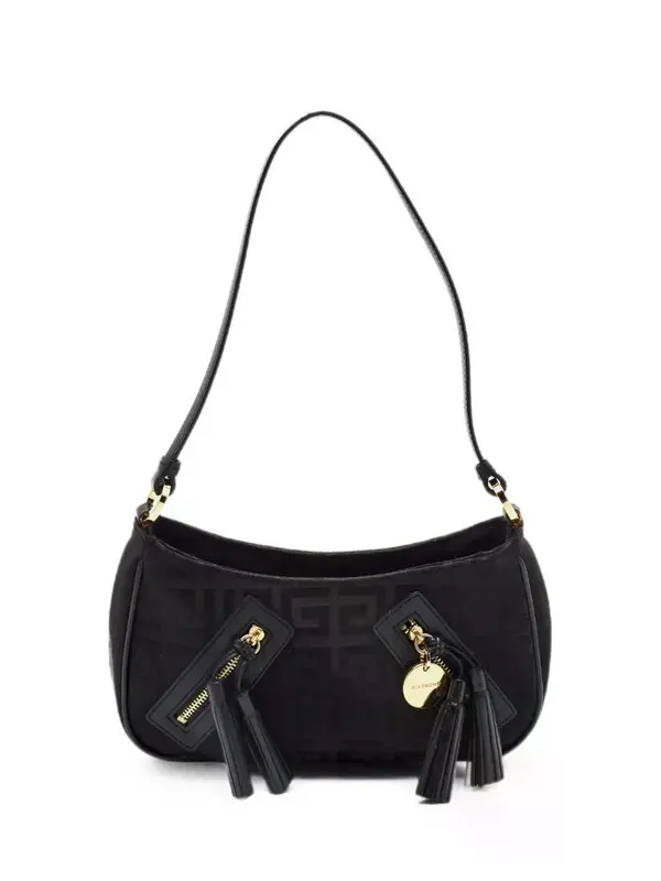 Givenchy Monogram-pattern Shoulder Bag - Black