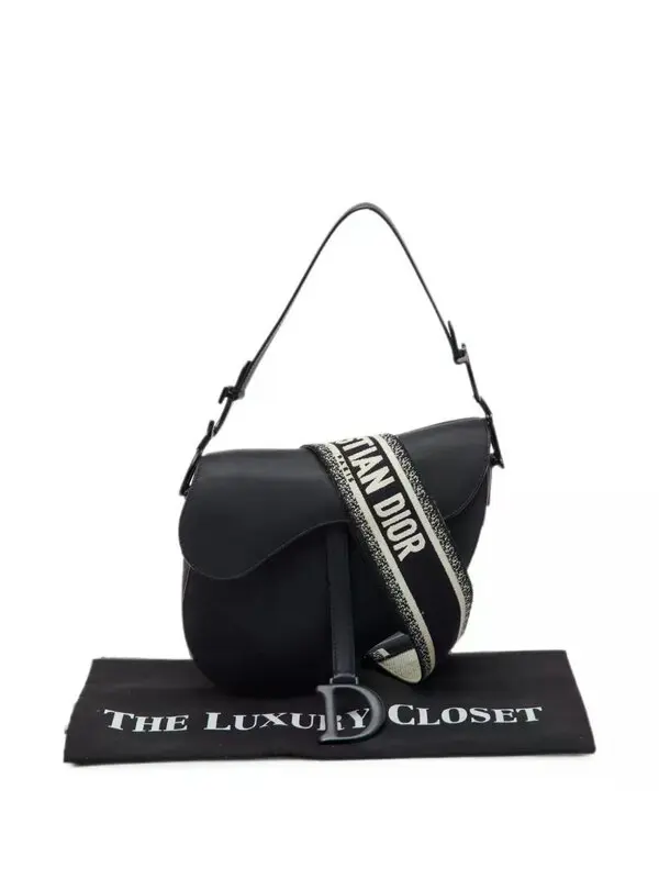 Dior 2020 Ultramatte Saddle Leather Handbag