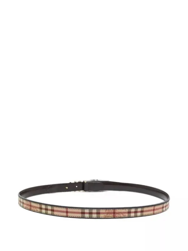 Burberry Pembroke Haymarket Check Belt