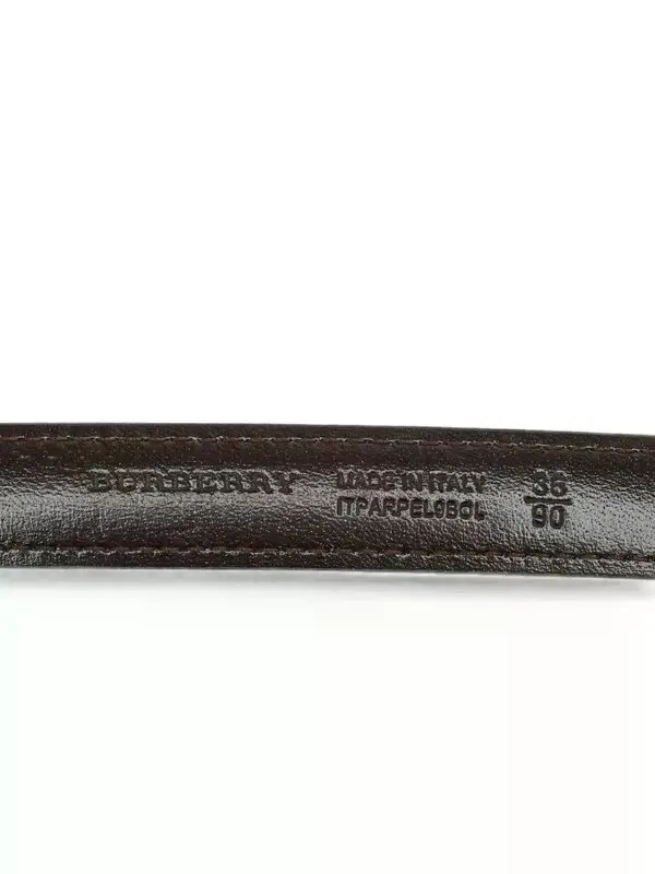 Burberry Pembroke Haymarket Check Belt