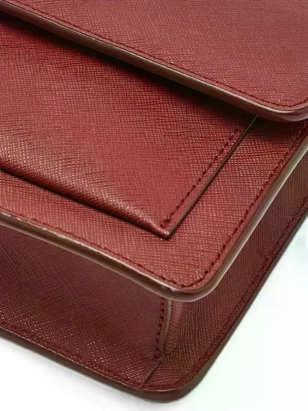 Dkny Bryant Park Saffiano Leather Crossbody Bag - Red