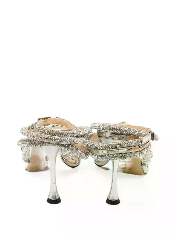 Mach & Mach Double Bow Crystal Pumps