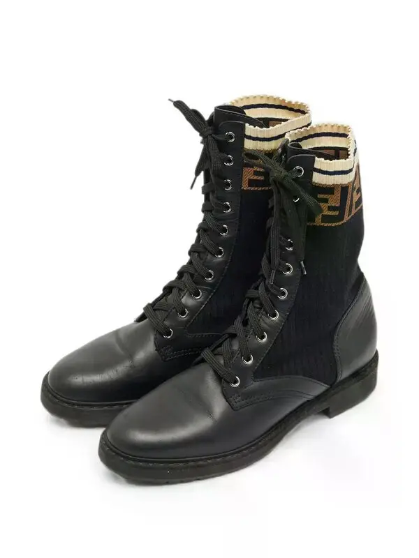 Fendi Ff-motif Boots