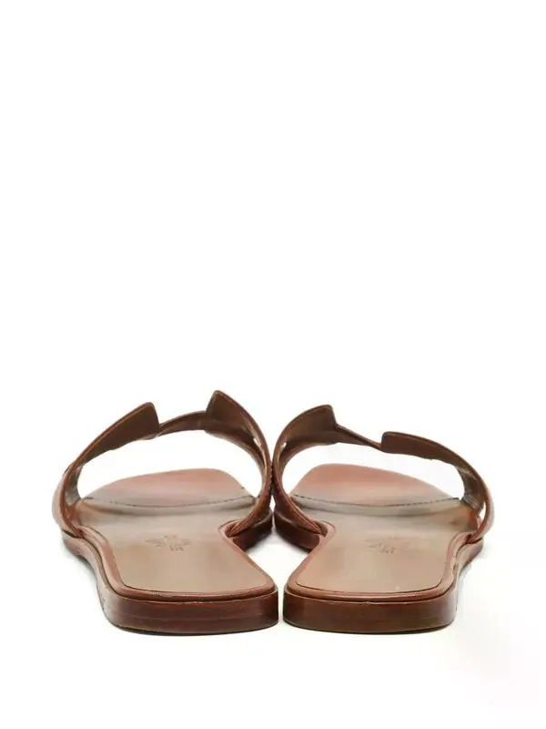 Hermès Oran H-cut Leather Sandals