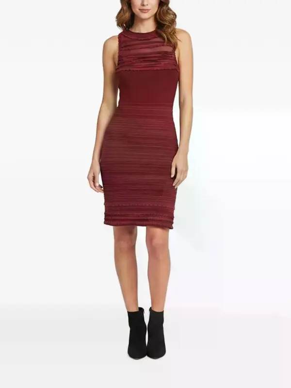 Roberto Cavalli Mesh Panel Bodycon Mini Dress
