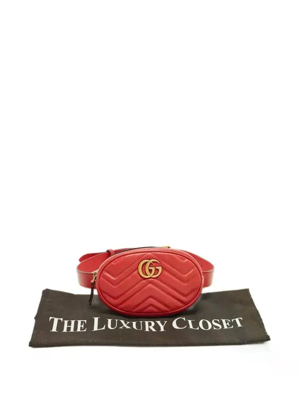 Gucci Gg Marmont Matelassé Belt Bag