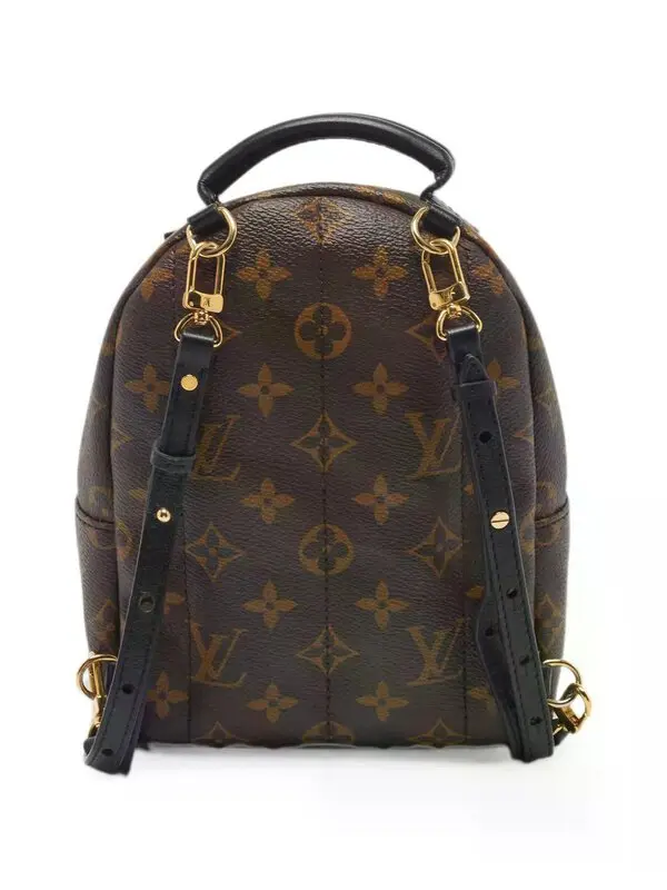 LOUIS VUITTON Mini Palm Springs Monogram Backpack - Brown