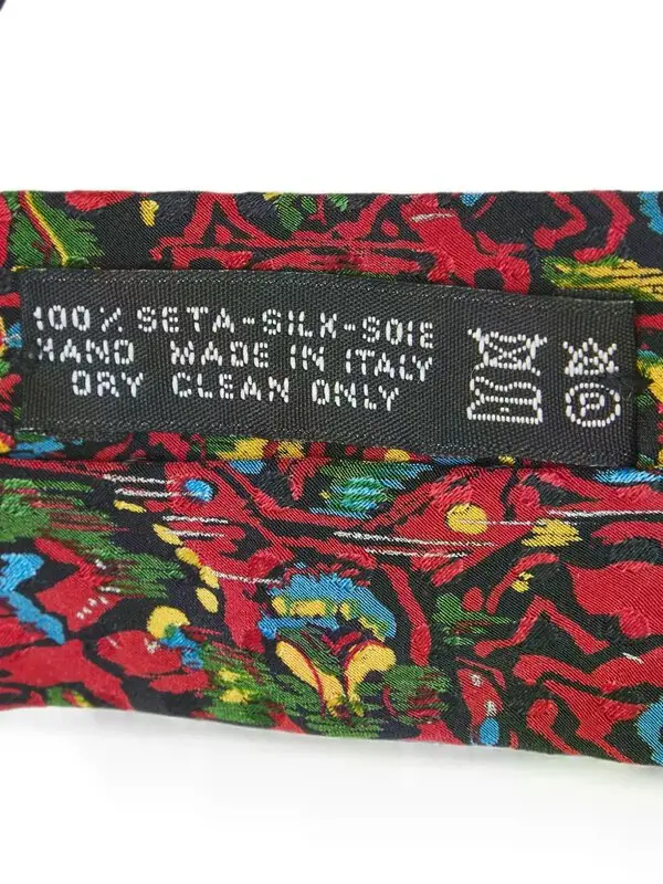Brioni Graphic-motif Silk Tie