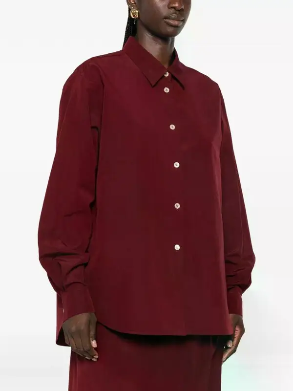 Magda Butrym Button-up Long-sleeve Shirt