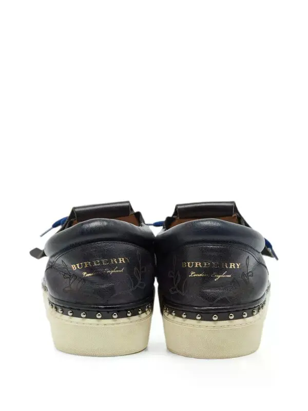 Burberry Kiltie Round-toe Sneakers