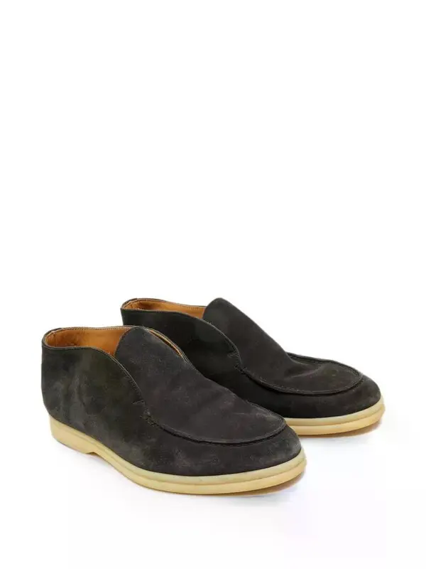 Loro Piana Almond-toe Ankle Boots