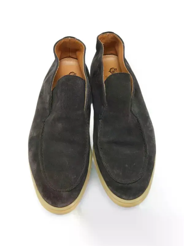 Loro Piana Almond-toe Ankle Boots