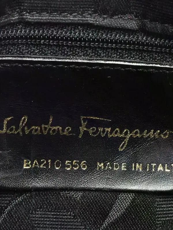 FERRAGAMO Quilted Studded Crossbody Bag