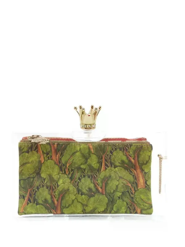 CHARLOTTE OLYMPIA Pandora Crown Clutch Bag