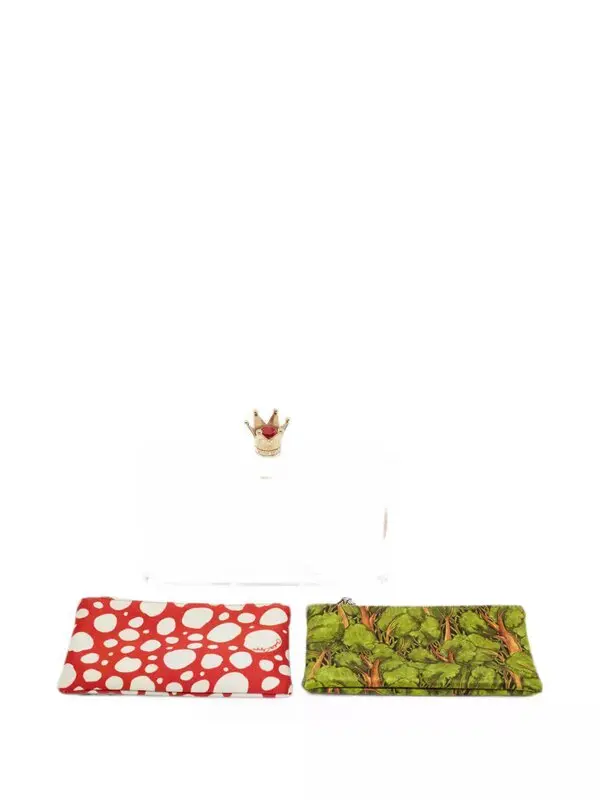 CHARLOTTE OLYMPIA Pandora Crown Clutch Bag